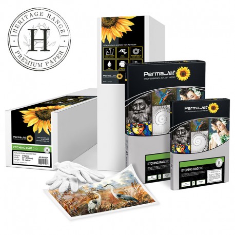 Etching Rag - A4 25f - HERITAGE