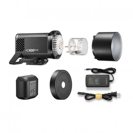 AD600Pro II Flash autonome 600Ws monture S