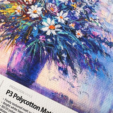 P3 Canvas Matt Polycotton 380g - 24p x 2m - PERMAJET